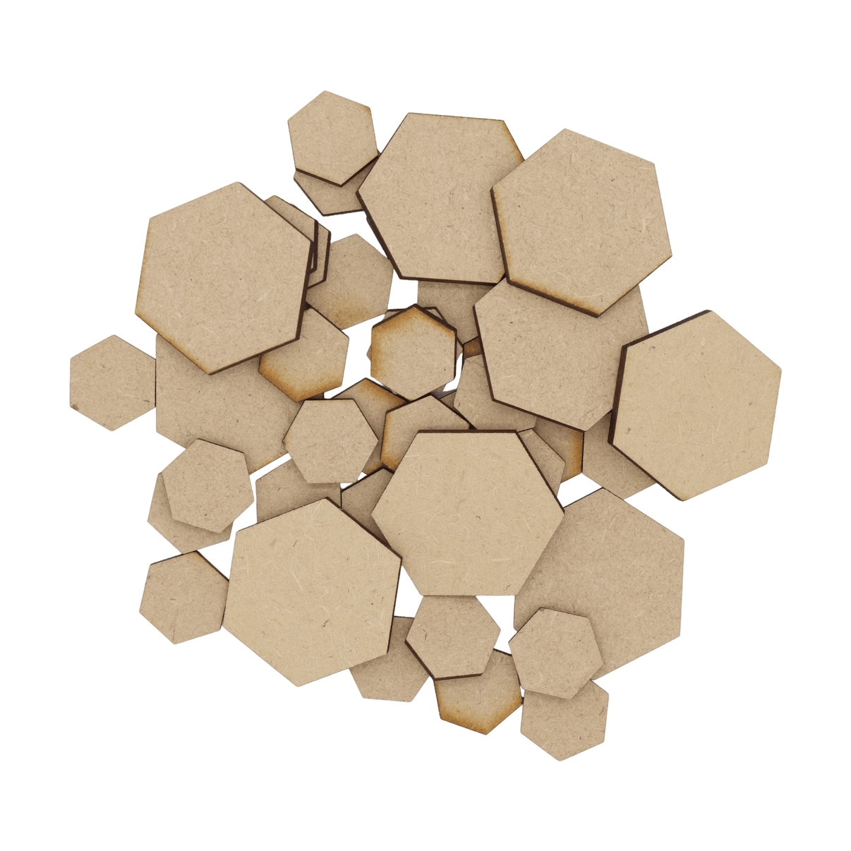 MDF Hexagon Shape / Laser Cut Craft Shape – DoodleTech
